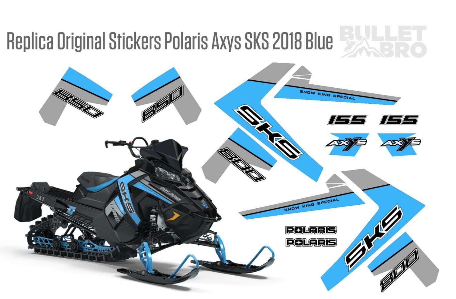 Купить оригинальные наклейки! Реплика оригинальных наклеек Polaris SKS ...